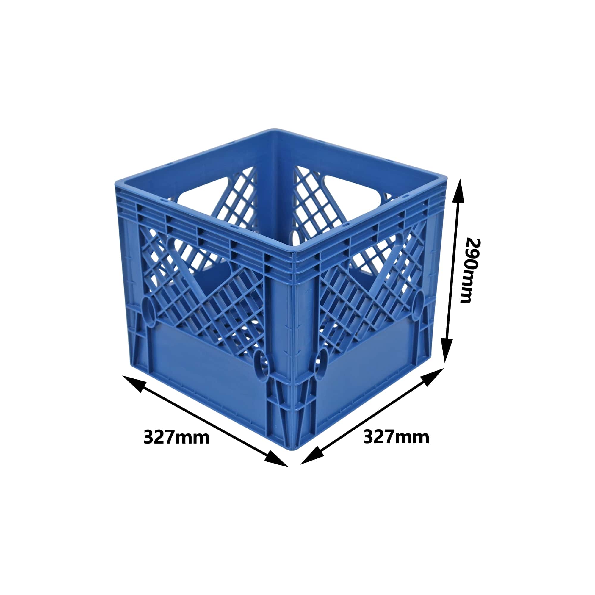 Solid plastic milk crates, stackable milk crates wholesale - plastic ...
